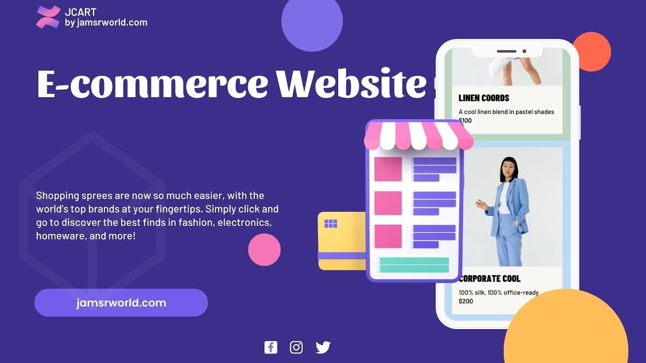 Multi Vendor ECommerce Website || Multi vendor ecommerce website source code | Jamsrworld